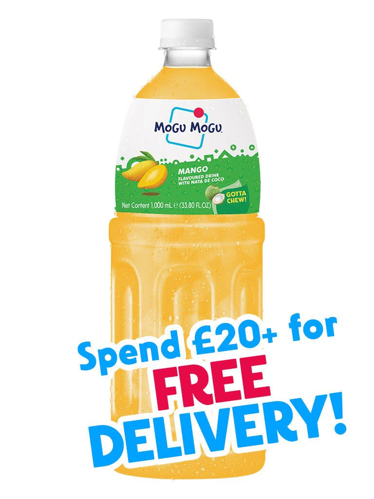 Mogu Mogu Mango 1L Bottle – Mogu Mogu Drink