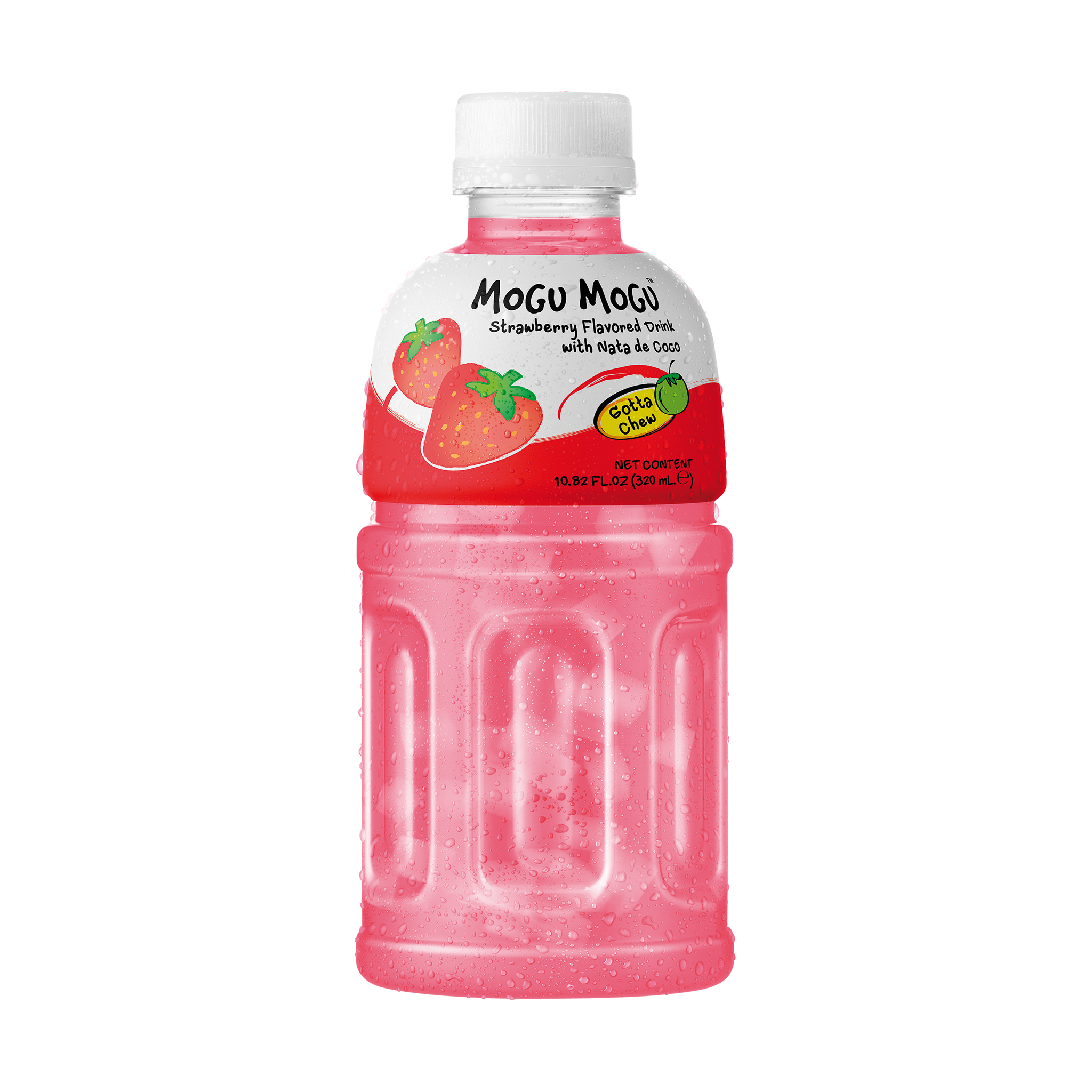 Strawberry Mogu Mogu | 6 Packs | UK Delivery – Mogu Mogu Drink